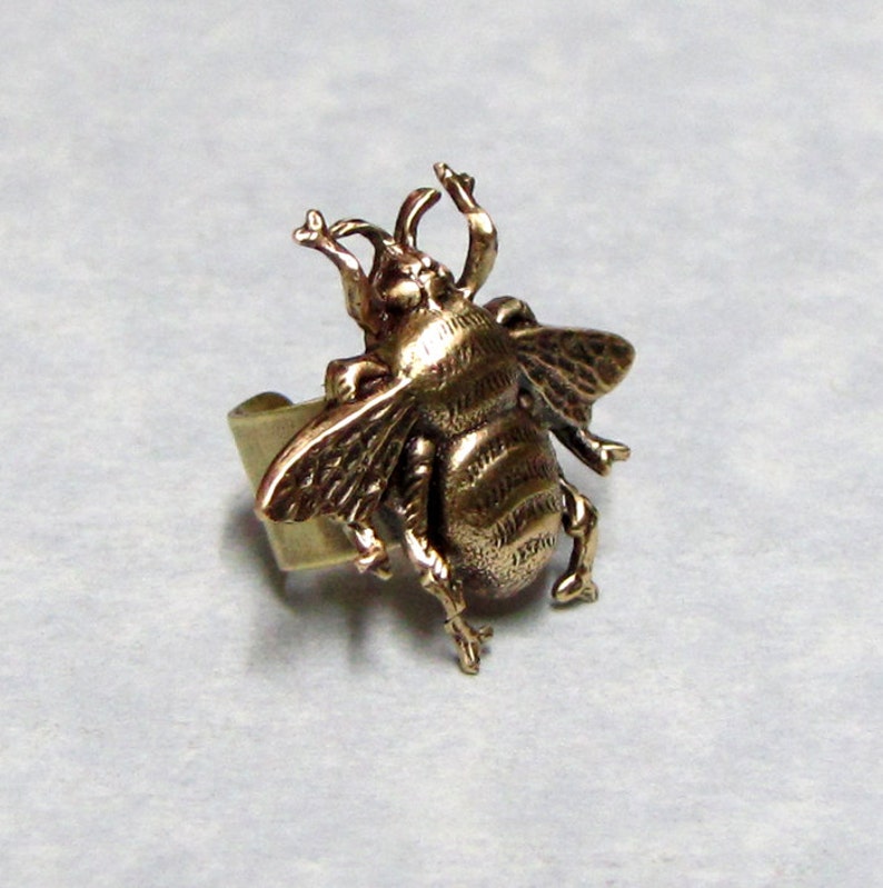 Steampunk Bee Insect Ear Cuff - Etsy