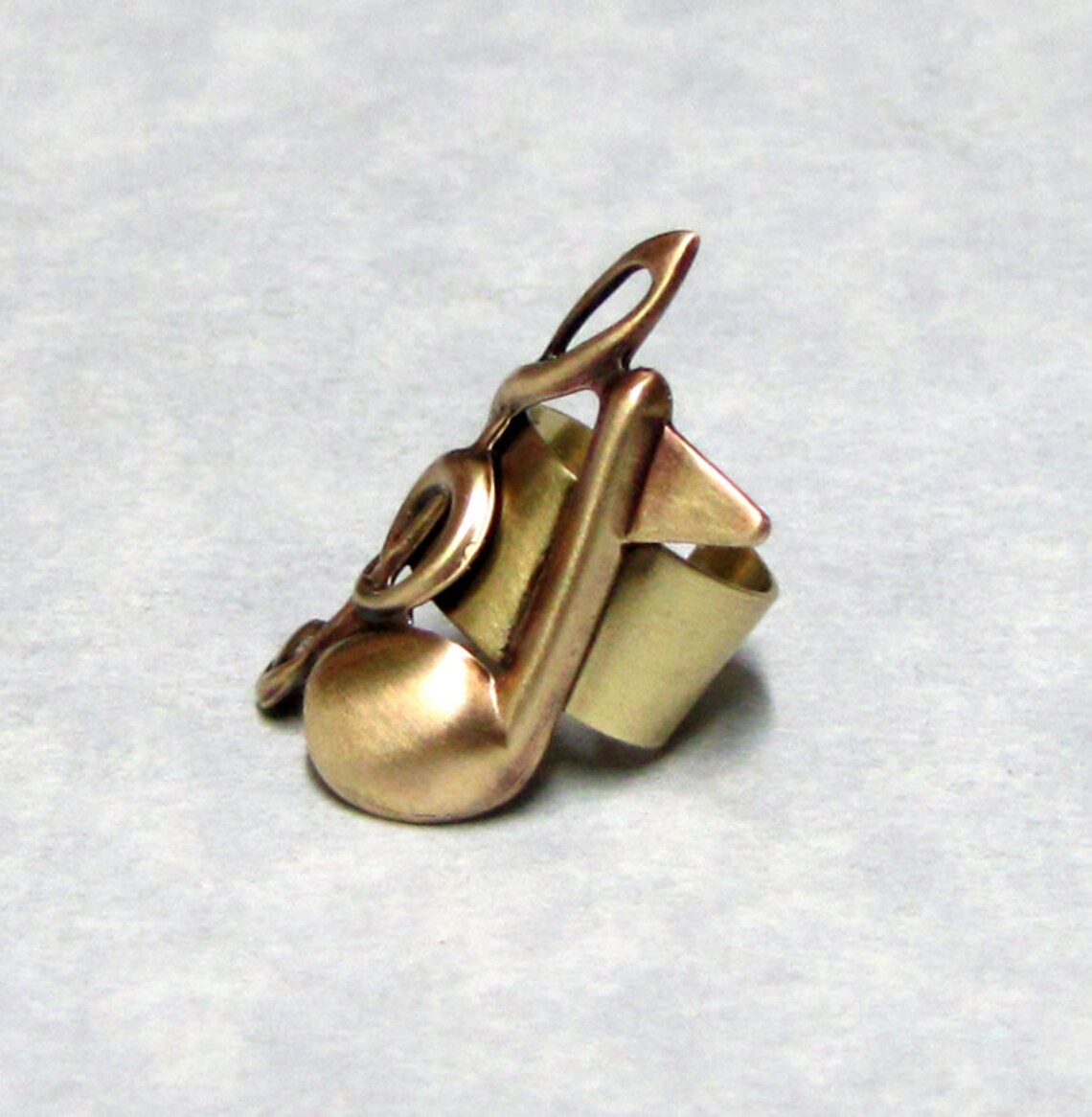 Treble & Quarter Musical Note Ear Cuff ' Left Ear ' | Etsy