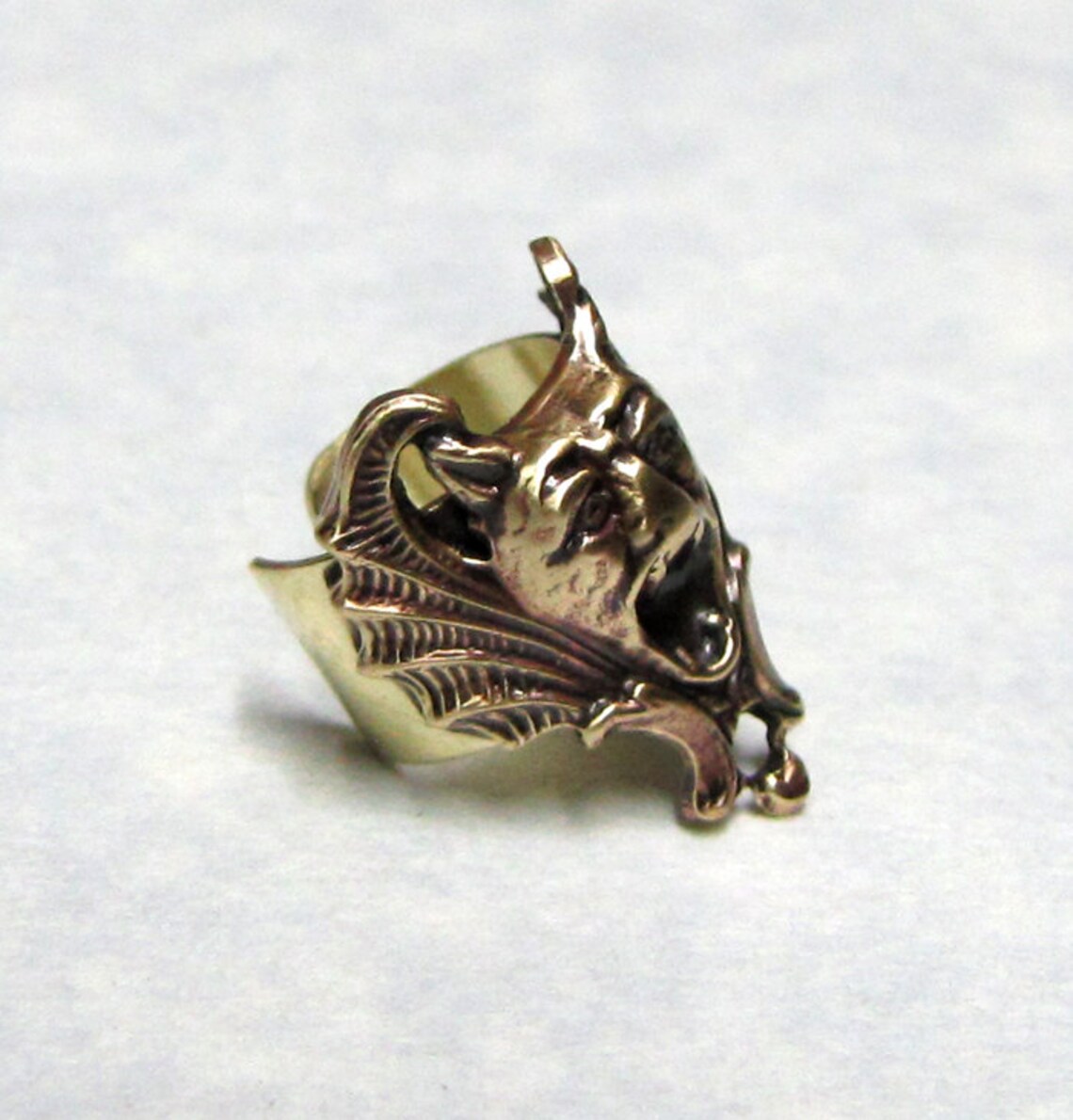 Gargoyle Vampire Bat Ear Cuff - Etsy