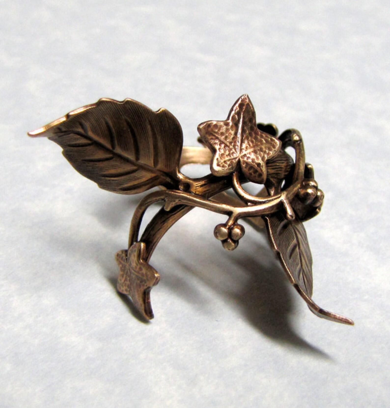 Fairy Tale Forest Ivy Leaf Ring - Etsy Canada