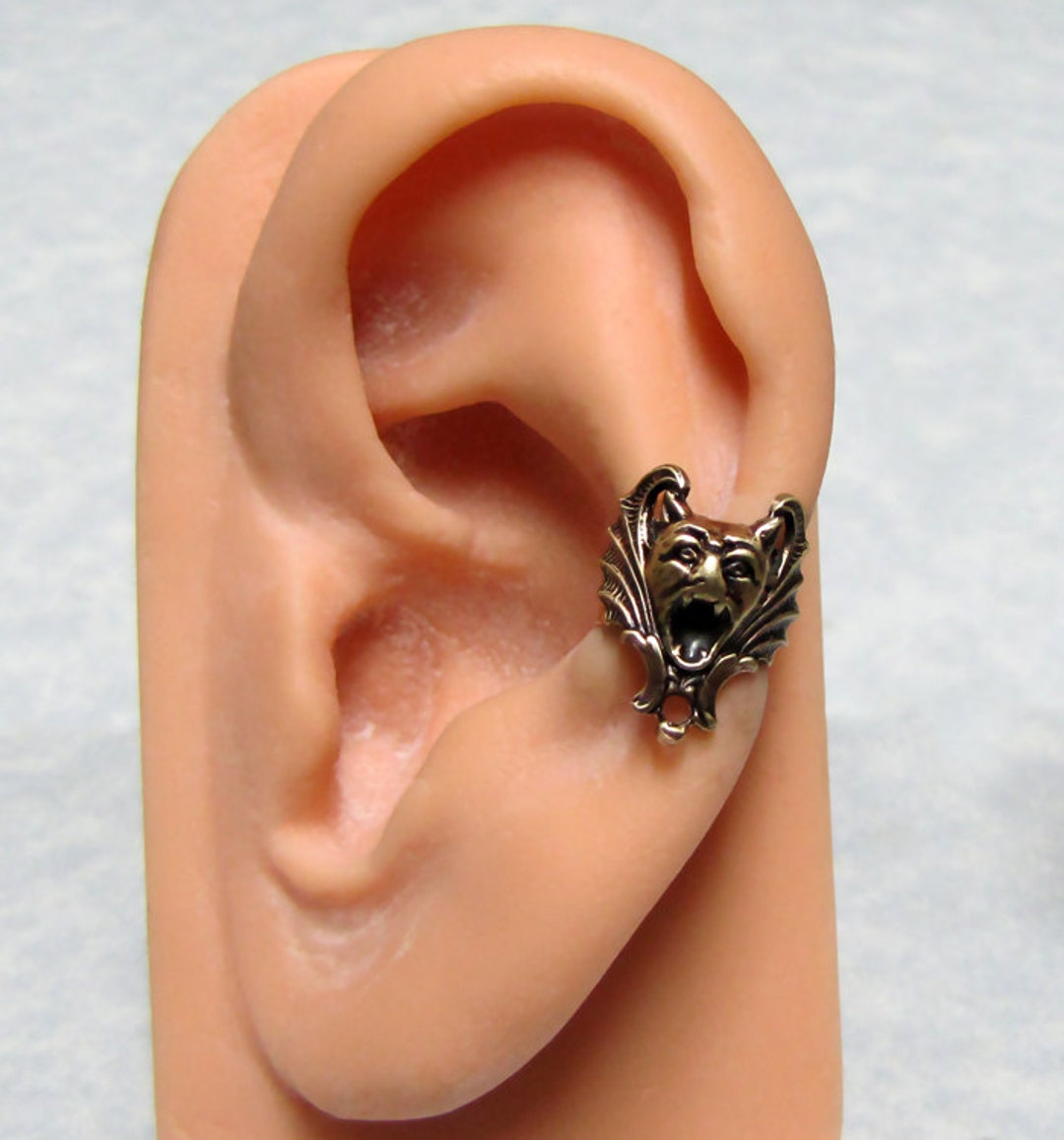 Gargoyle Vampire Bat Ear Cuff - Etsy