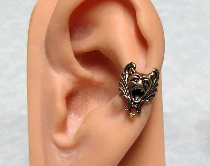 Gargoyle Vampire Bat Ear Cuff - Etsy