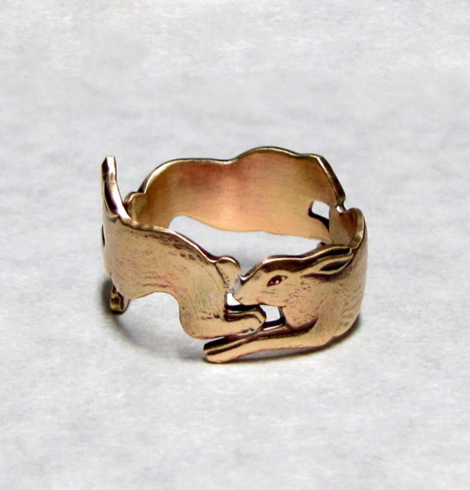 Running Rabbit Ring - Etsy
