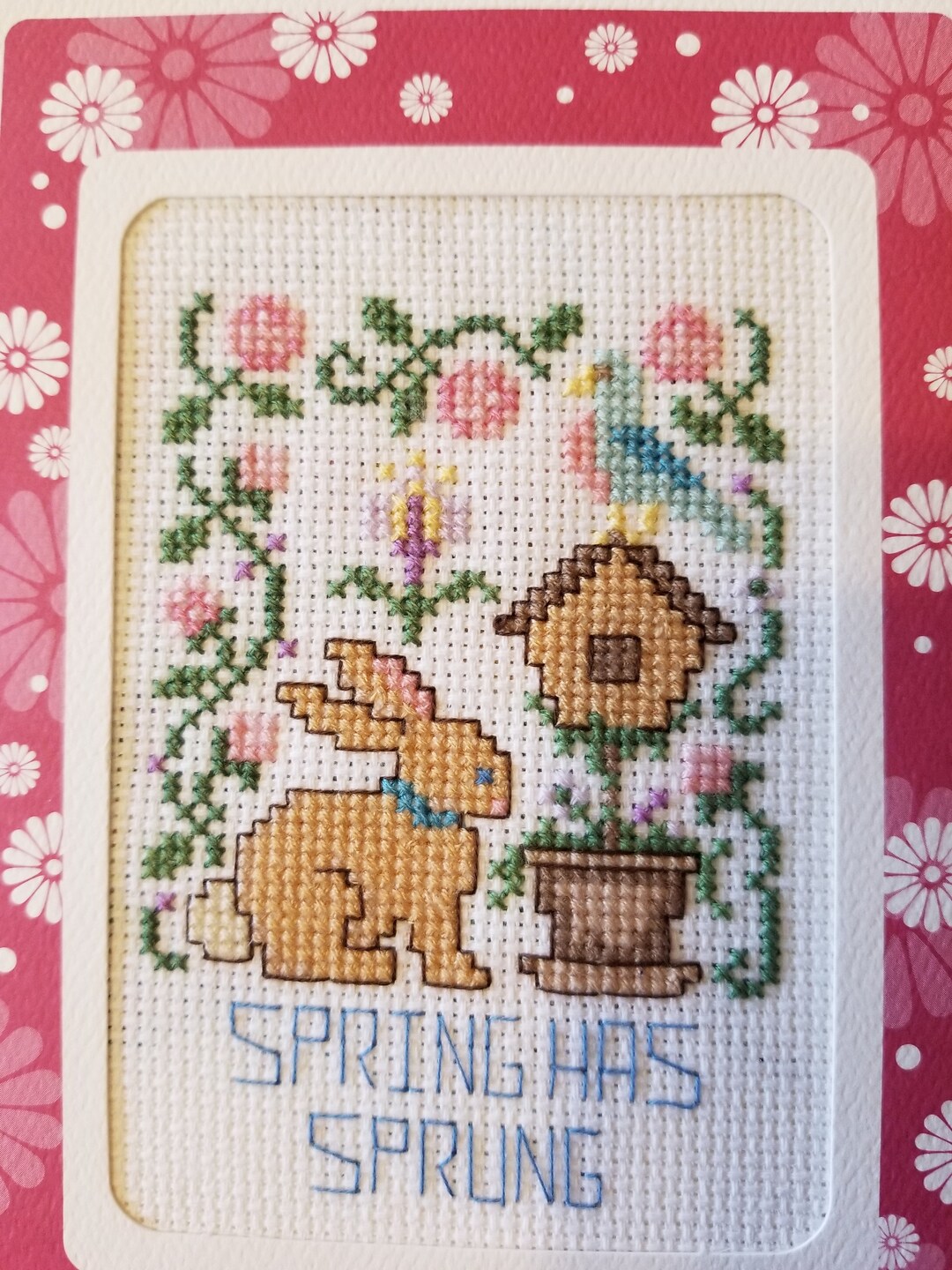 Set of 3 Spring Themed Blank Greeting Cards - Etsy