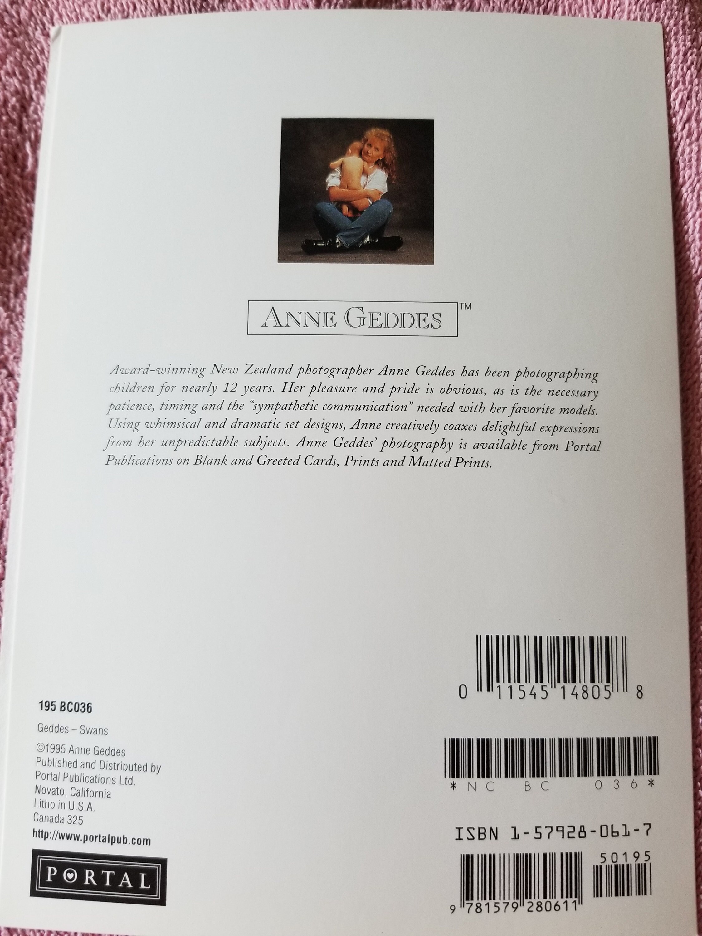 Anne Geddes "swans" New Baby Card - Etsy