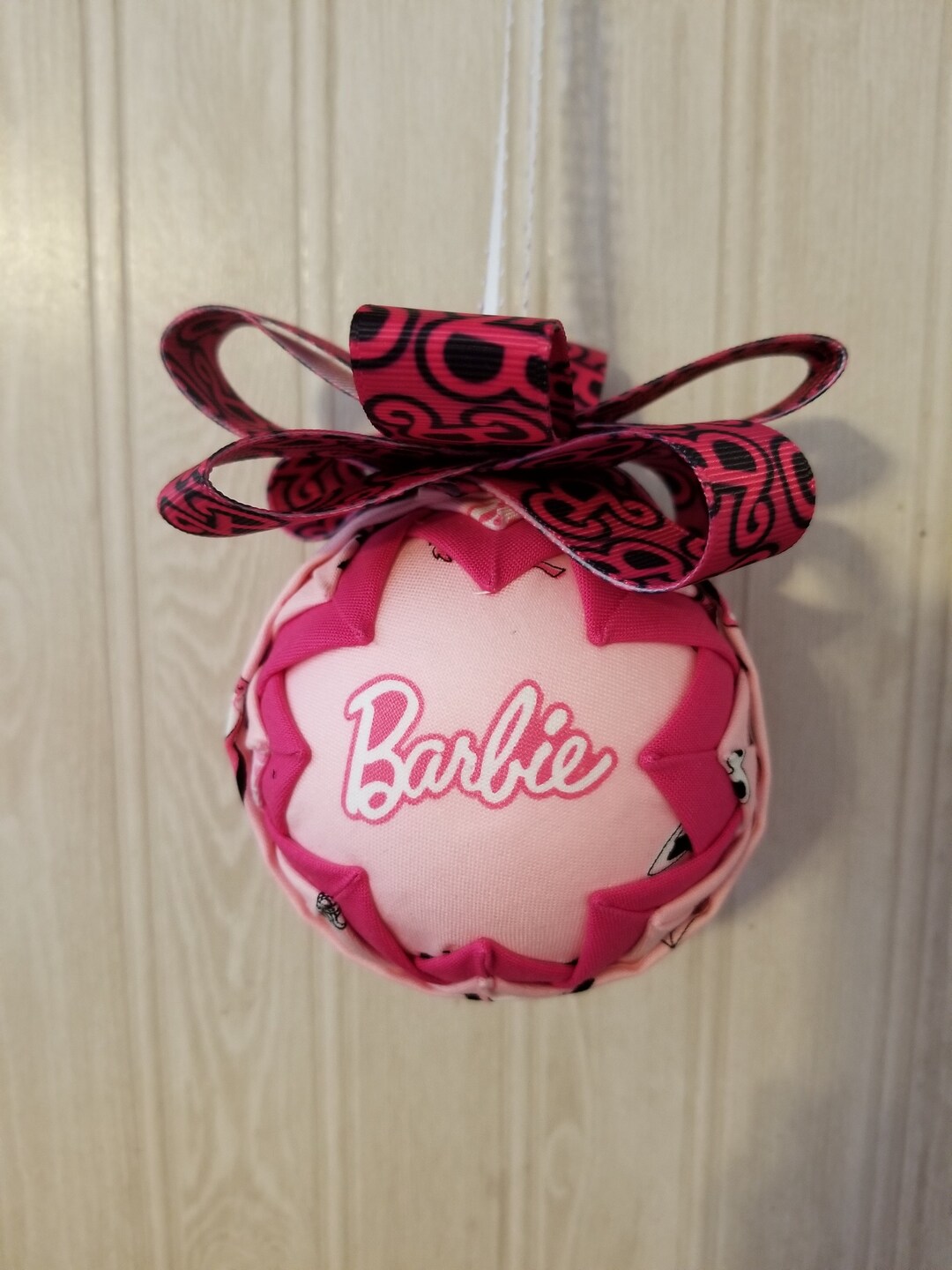 Handmade Barbie Fabric Ornament - Etsy