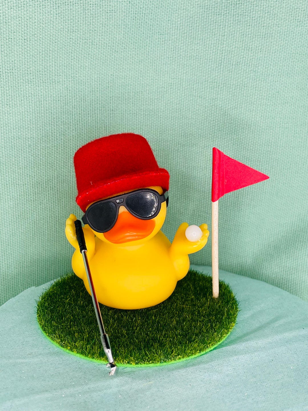 Golfing Rubber Duck - Golfer Gift, Desk Decor - Etsy