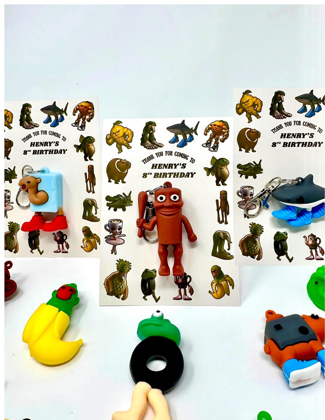 Italian Brainrot Party Favor for Kid Brainrot Birthday Gift for Teen ...