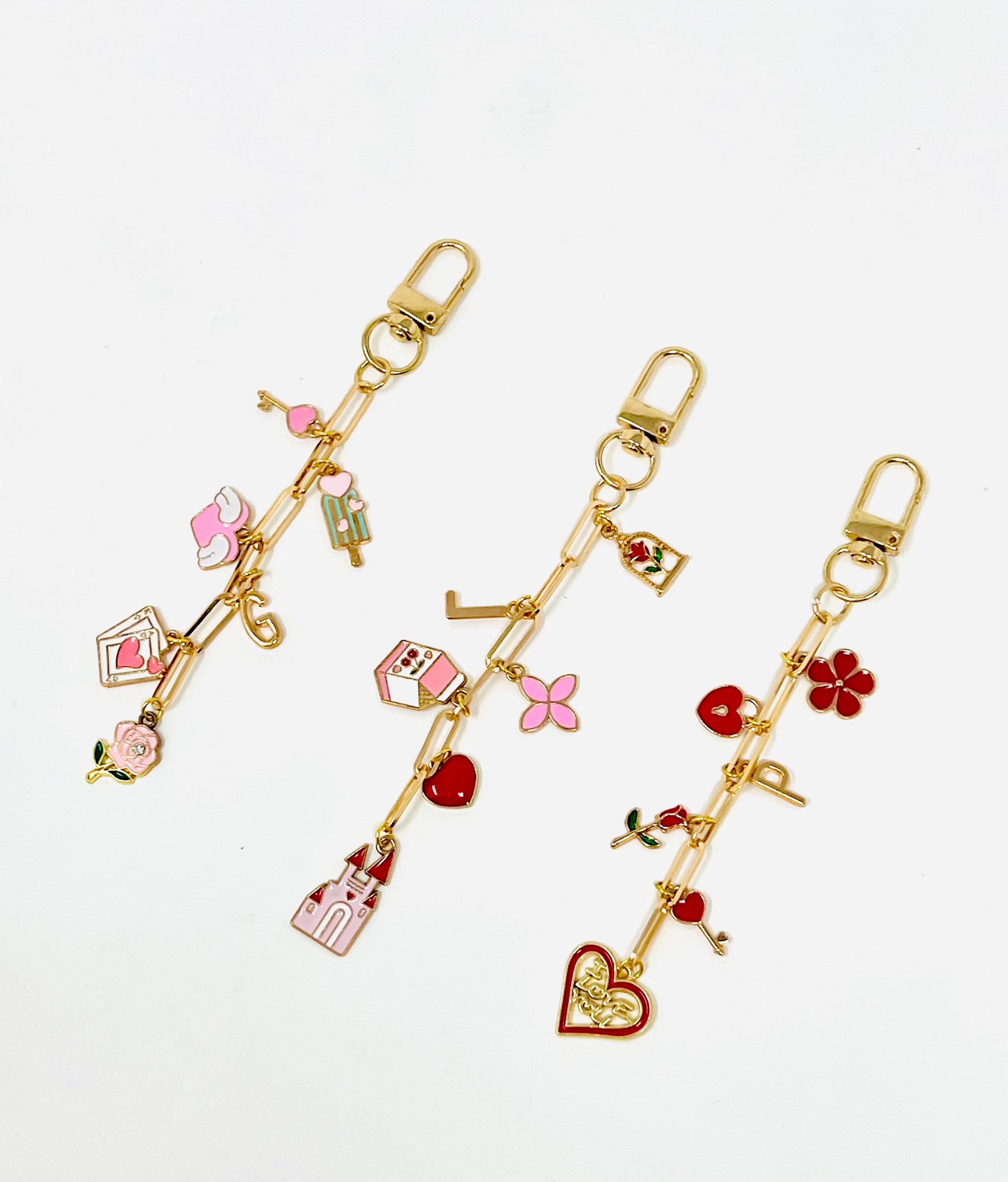 Make Your Own Keychain Kit Valentine DIY Bag Charm Girls Night ...