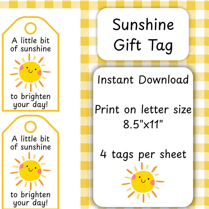 The Sunshine in Your Day - Etsy