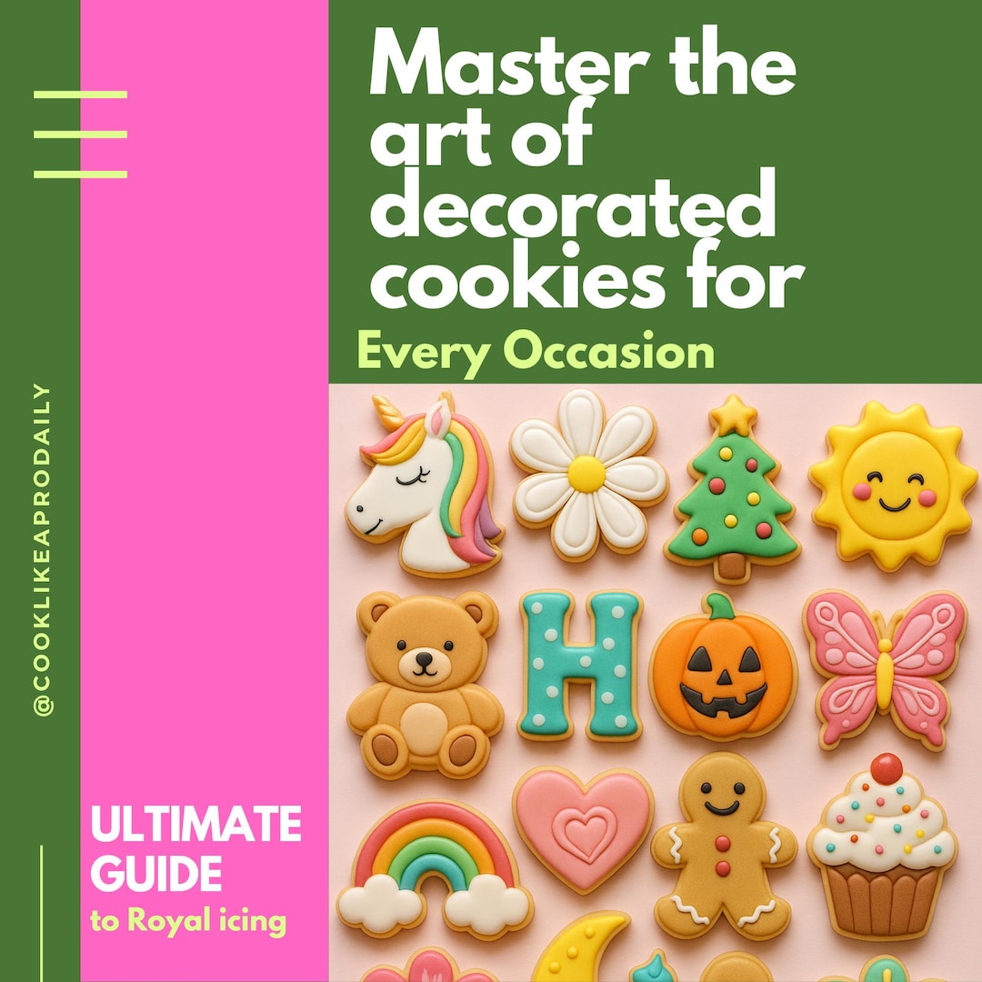 Royal Icing Cookie Decorating Guide – PDF Ebook for Beginners | Learn ...