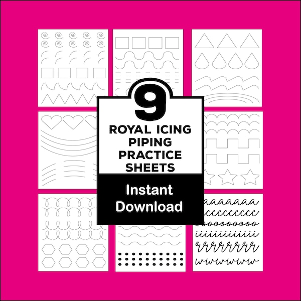 Practice Sheet With Tip - Etsy