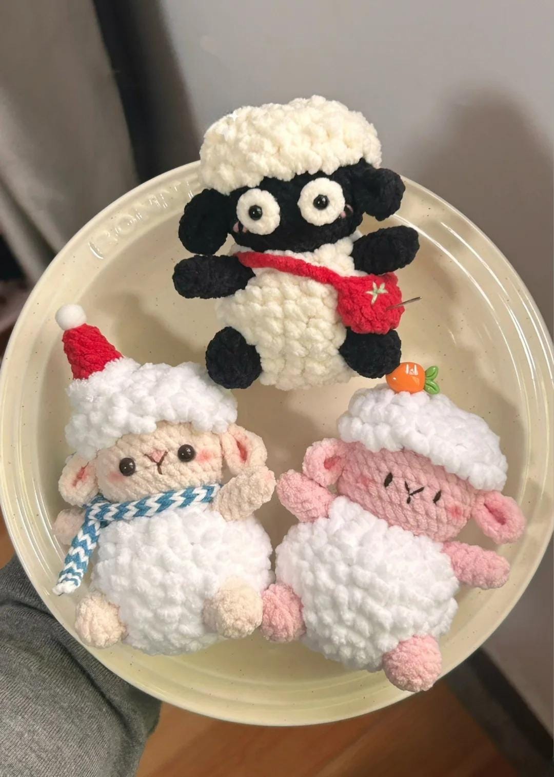 Little Sheep Crochet PDF Pattern - How to Crochet Cute Sheep Amigurumi ...
