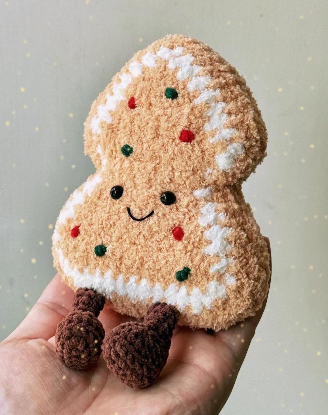 Gingerbread Christmas Crochet PDF Pattern - How to Crochet Christmas ...