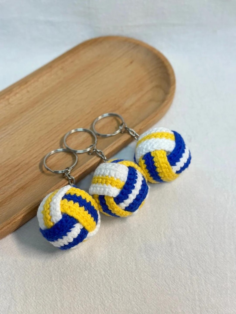 Mini Volleyball Crochet PDF Pattern - Beginner Friendly Crochet ...
