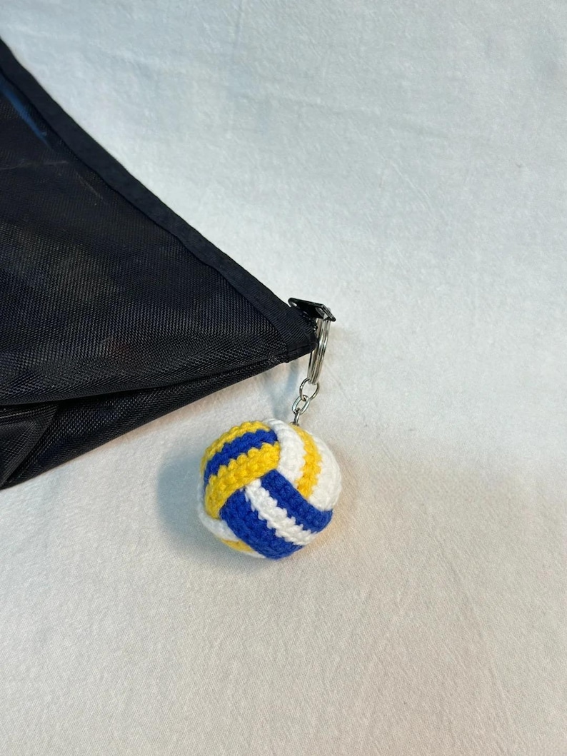 Mini Volleyball Crochet PDF Pattern - Beginner Friendly Crochet ...