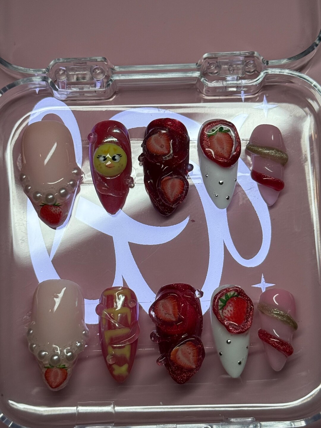 Felix Stray Kids Press on Nails Kpop - Etsy