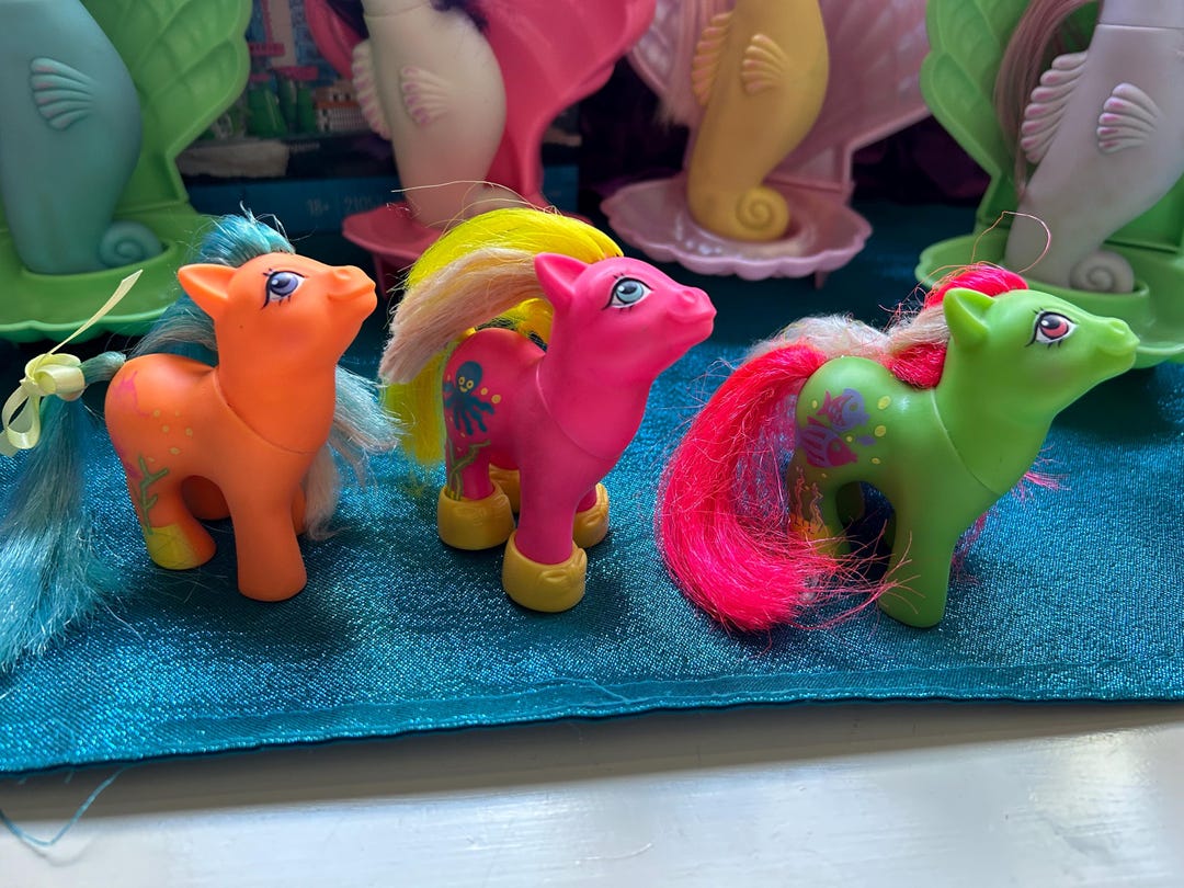 MLP Splish, Splash & Splosh -seaside Baby Ponies UK - Etsy