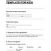 Kids Chore Contract Template: Editable Family Responsibility Chart (DOC ...