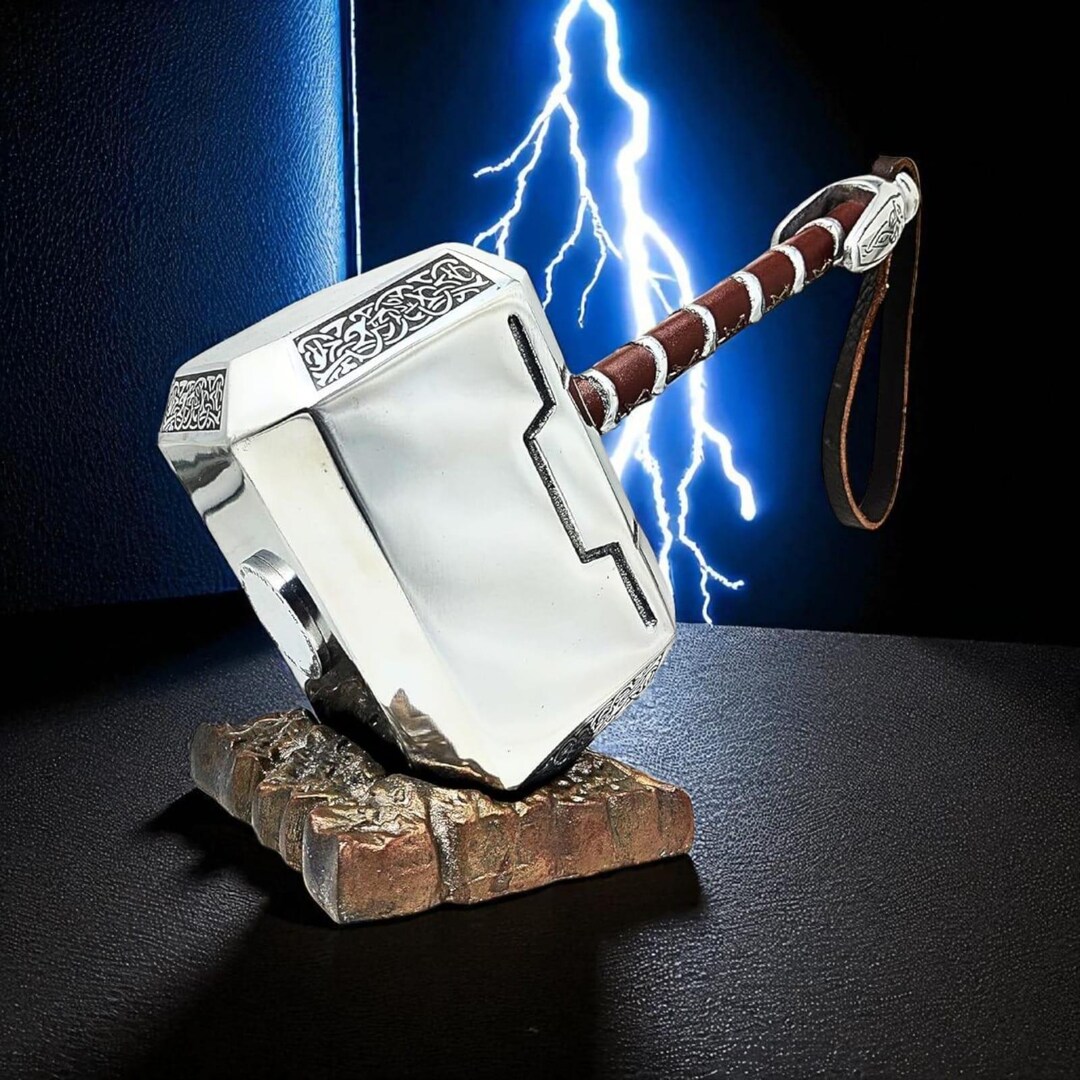 Custom Engraved Thor Hammer – Personalized Mjolnir Replica, Cosplay ...
