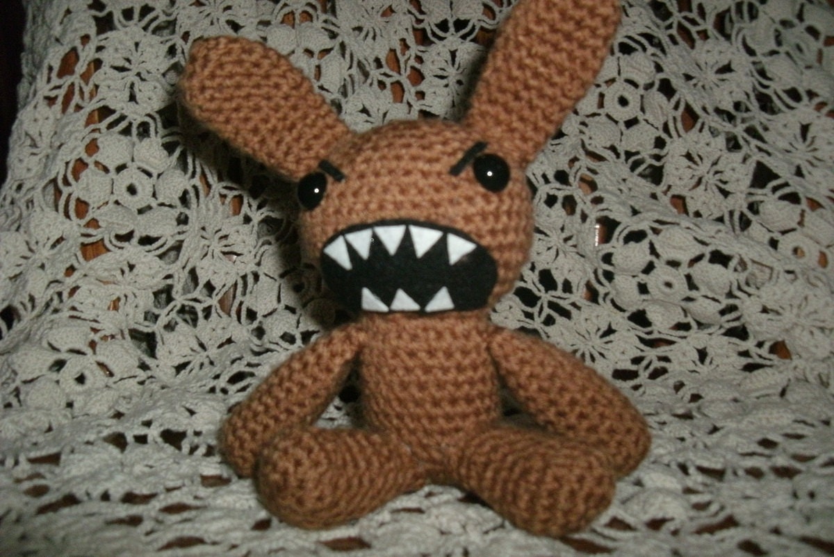 PATTERN Angry Bunny Crochet Pattern - DOWNLOADABLE - Etsy