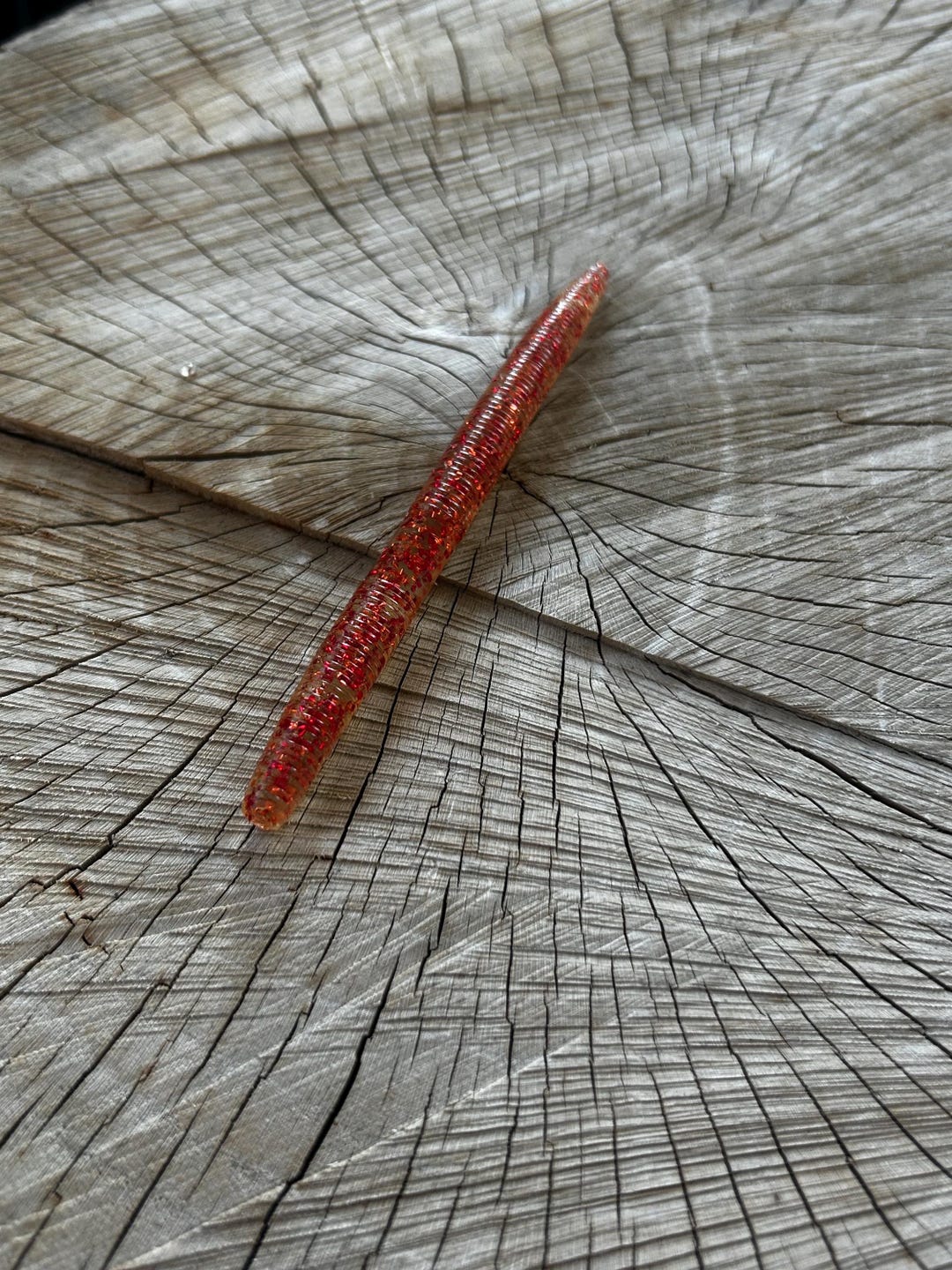 4" Senko Stick Style Plastic Worm Color - Spicy Gummybear - Etsy