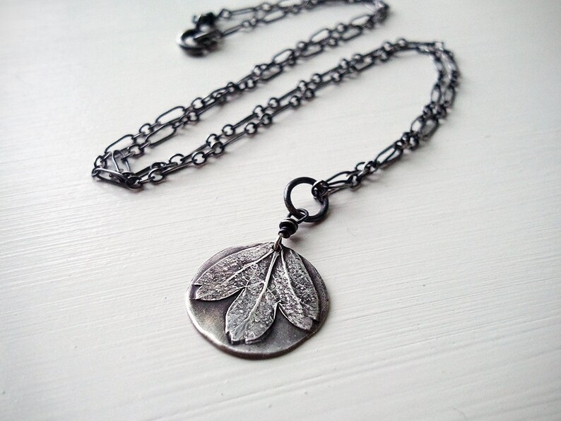 Crataegus Monogyna, Hawthorn Tree Amulet- Pure Silver Clay Real ...