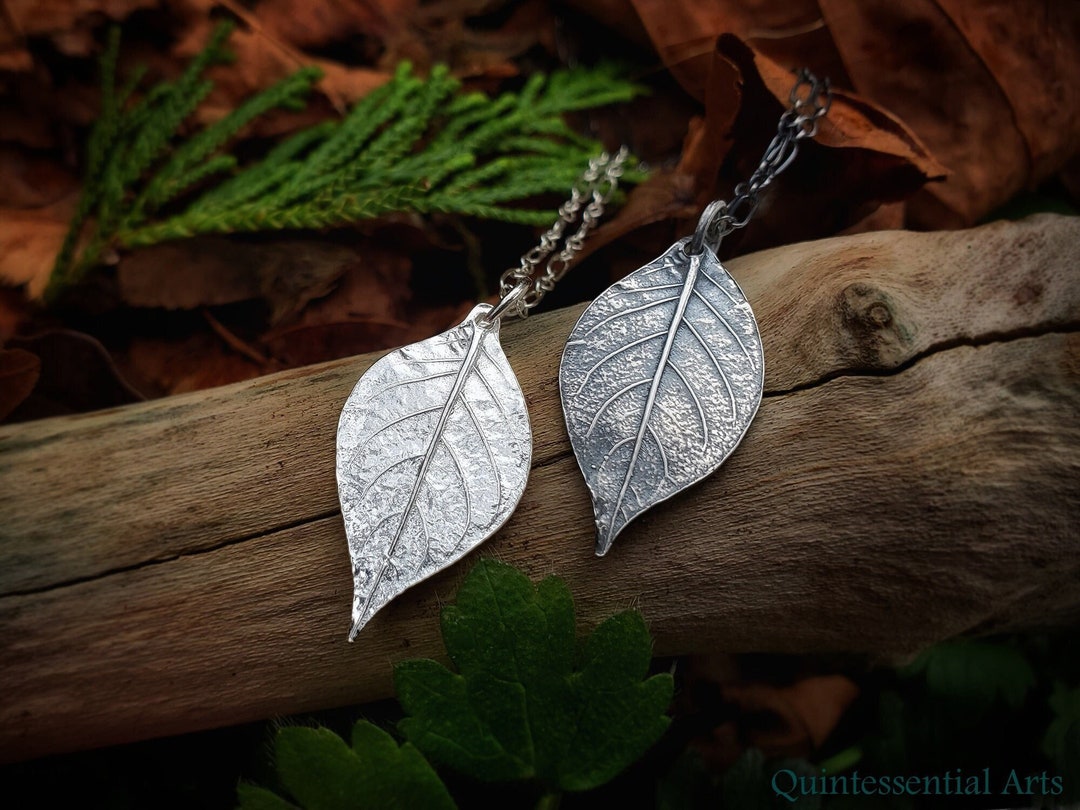 Atropa Belladonna - Belladonna (deadly Nightshade) Leaf Pendant in Pure ...