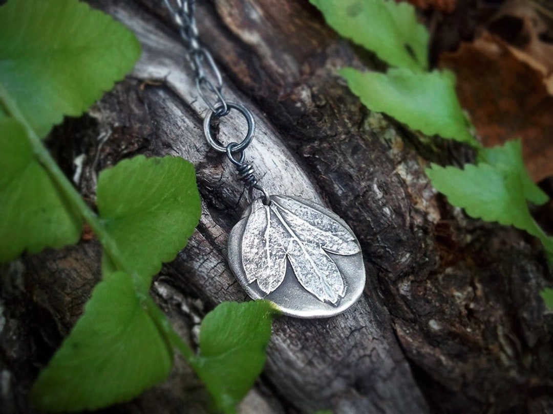 Crataegus Monogyna, Hawthorn Tree Amulet- Pure Silver Clay Real ...