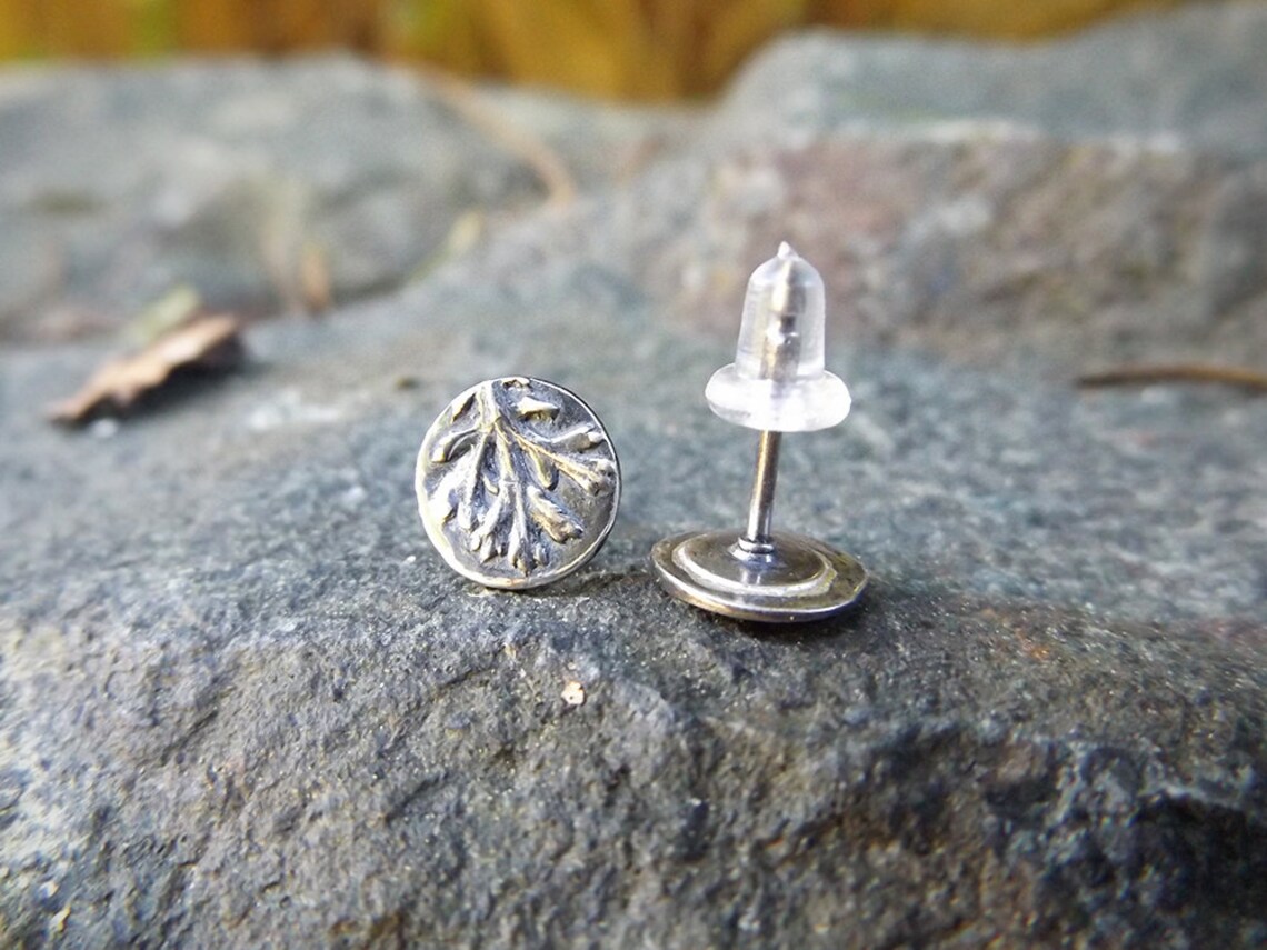 Achillea Millefolium Yarrow Leaf Pure Silver and Sterling - Etsy