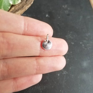 Tiny Achillea Millefolium - Yarrow Petal - Pure Silver Pendant With ...