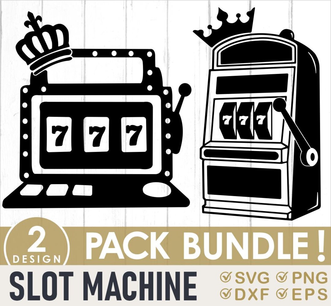Slot Machine Queen SVG Bundle, Casino Game Graphics (digital Download ...