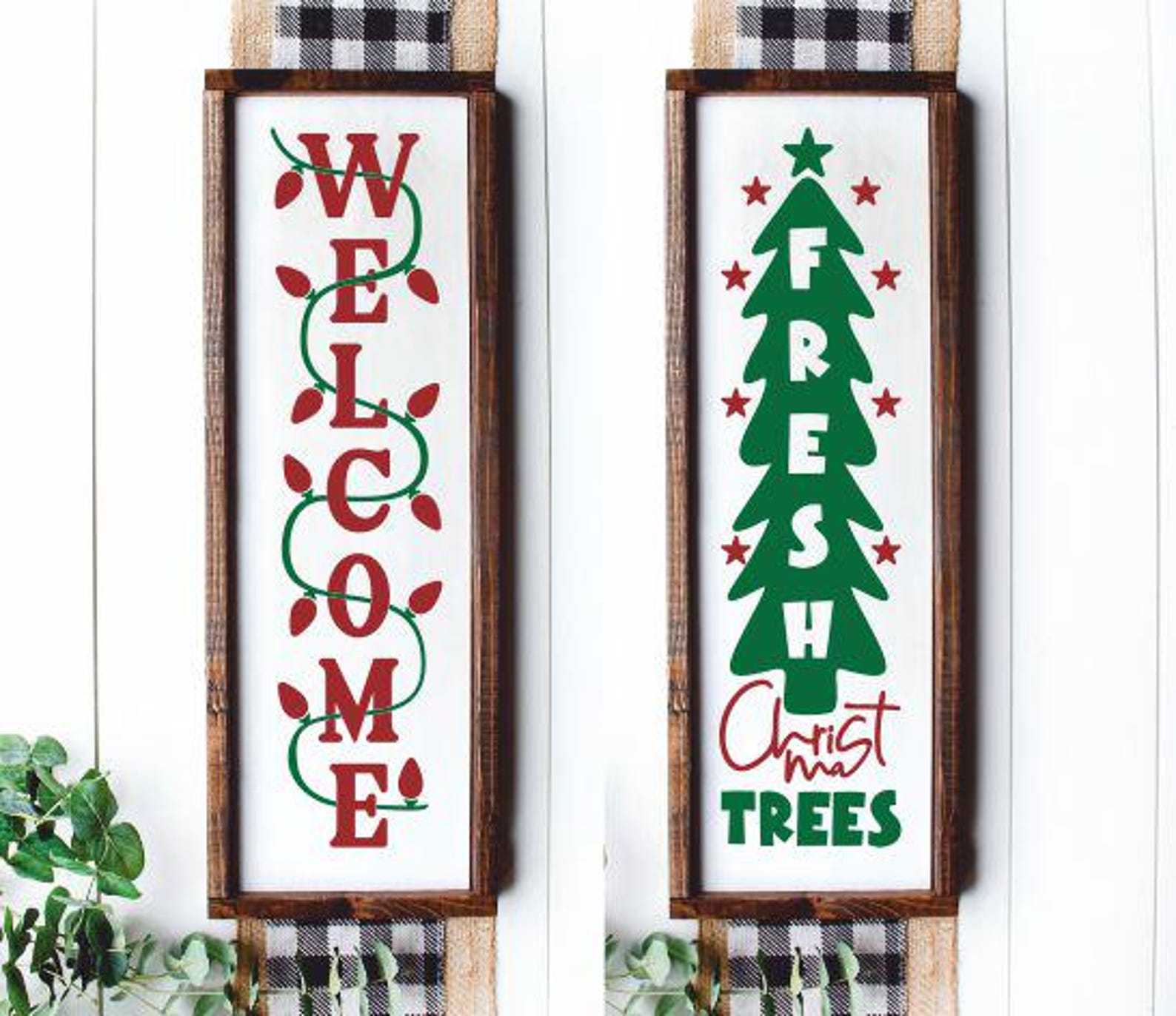 Christmas Porch Signs Svg Bundle,christmas Home Sign Svg,merry ...