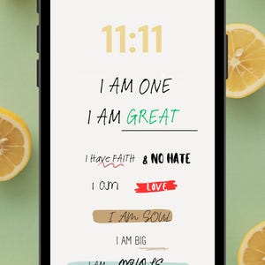 Daily Inspiration Affirmation Quotes for Mobile Phone | iPhone ...