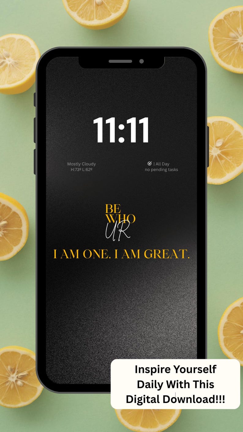 Daily Inspiration Affirmation Quotes for Mobile Phone | iPhone ...