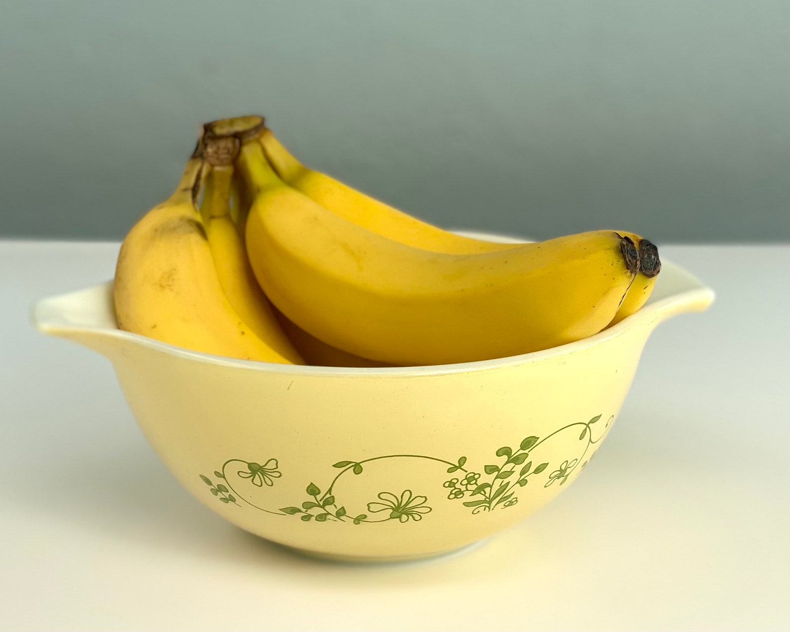 Shenandoah Pyrex Bowl, Pyrex, 1980s Vintage Pyrex Batter Bowl, Flower ...
