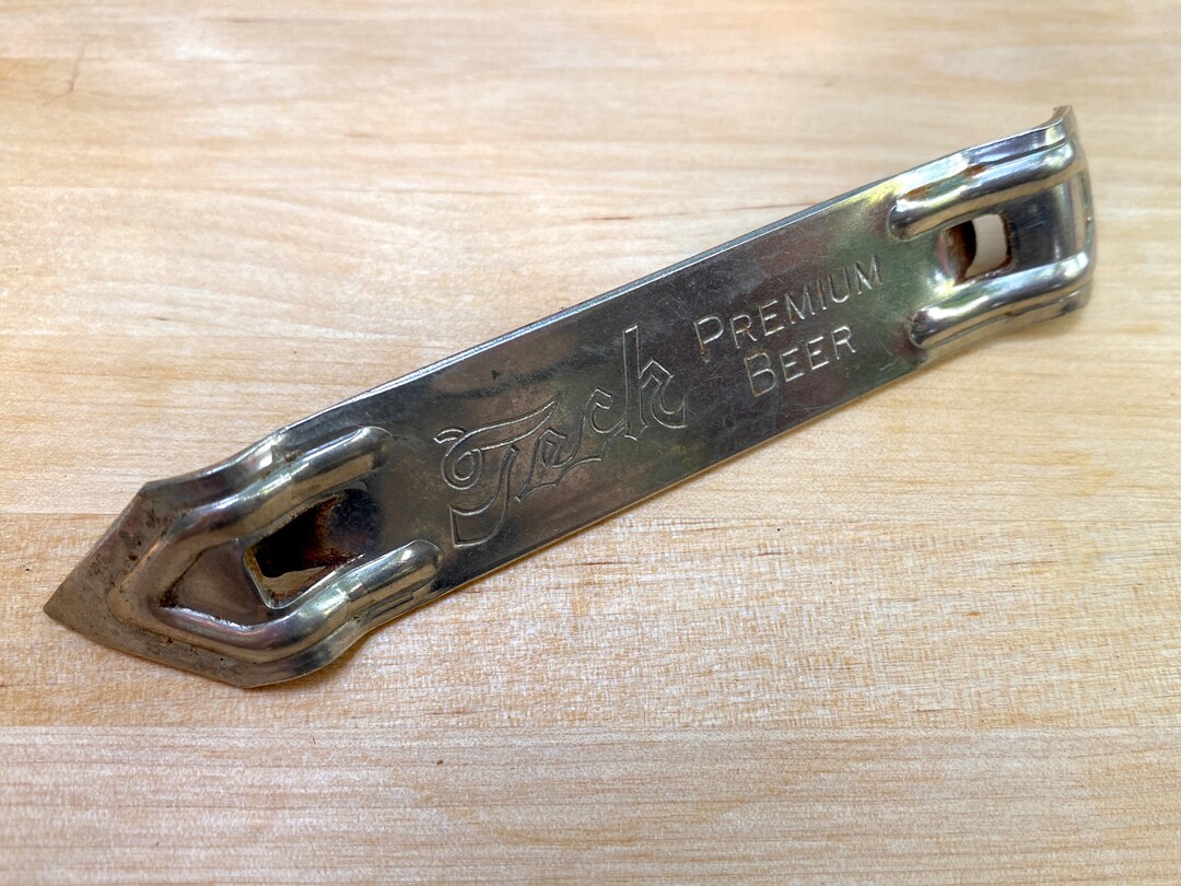 Vintage Teck Premium Beer Metal Handheld Bottle Opener, Beer Bottle ...