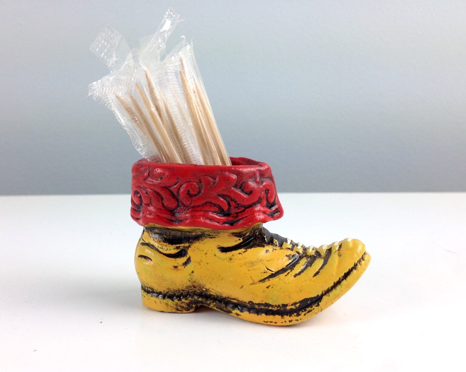 Cute Little Cowboy Boot Toothpick Holder | Etsy