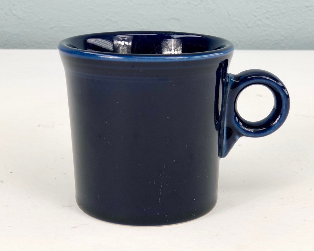 Vintage Fiesta Coffee Mug, HLC USA, Blue Fiestaware - Etsy