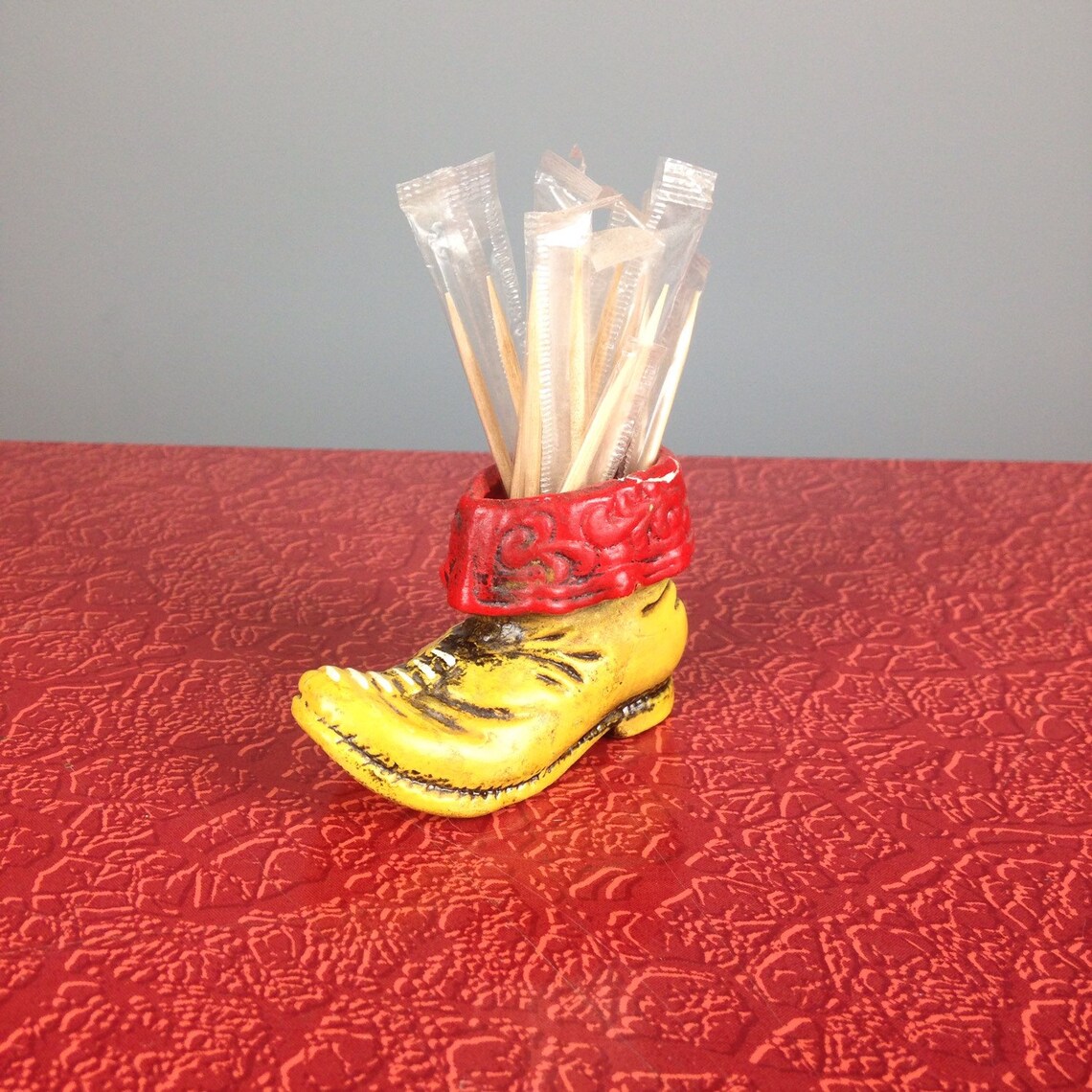 Cute Little Cowboy Boot Toothpick Holder - Etsy
