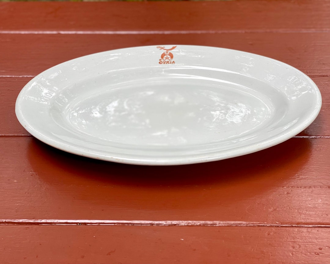 Vintage Mayer China the F F Debolt Co Syria Serving Platter, Syria ...