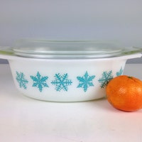 Pyrex Snowflake - Etsy