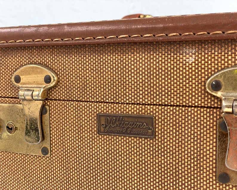 Vintage J C Higgins Tweed Train Case Cosmetic Case Small - Etsy