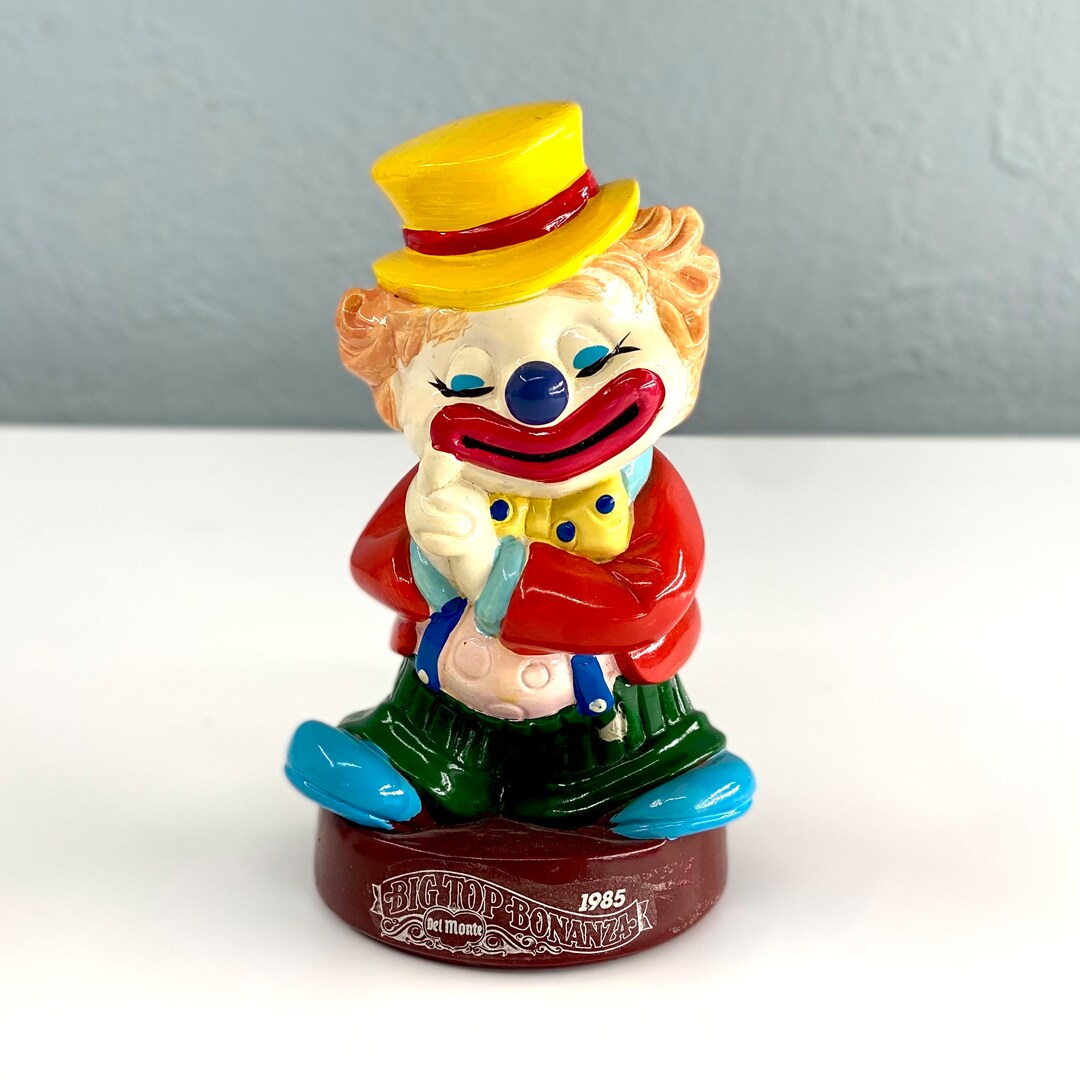 Vintage Plastic Clown Bank, 1985 Big Top Bonanza, Del Monte - Etsy