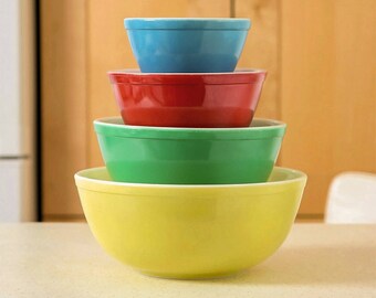 1950s Pyrex. Mixing Bowls - Etsy
