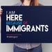 Immigration Sign PRINTABLE | Immigrant Strike Sign, Immigration Ban ...