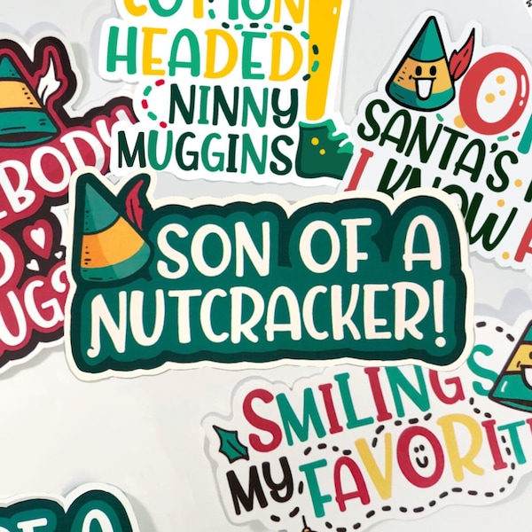 Elf Stickers - Etsy