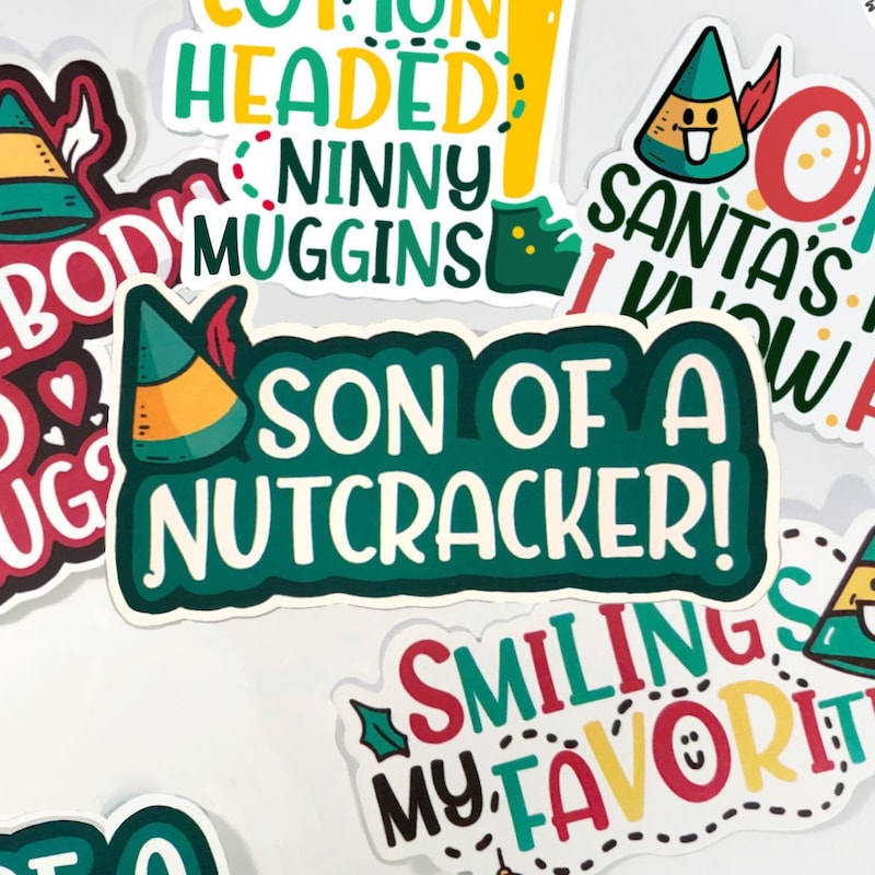 Elf Stickers - Etsy