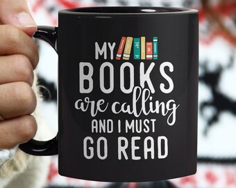 Must Read Coffee Mug - Etsy