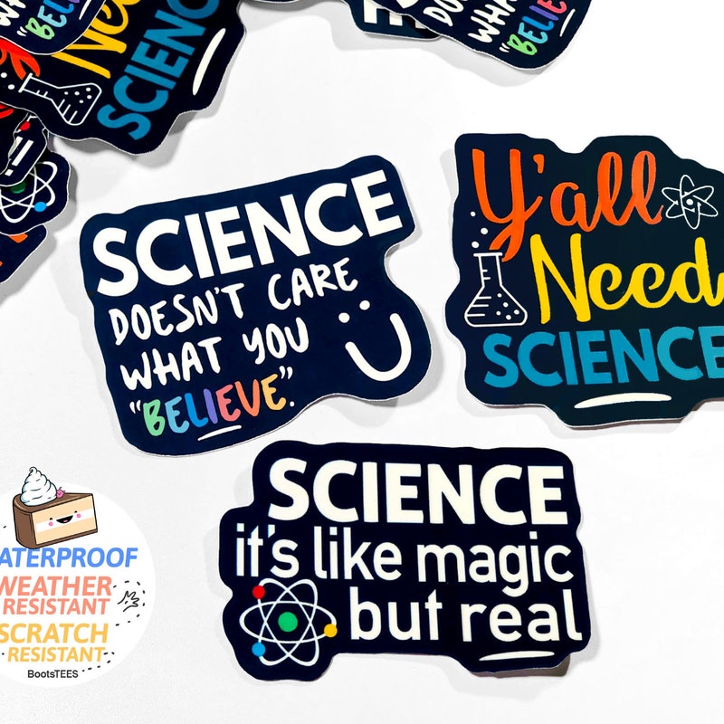 Science Sticker - Etsy